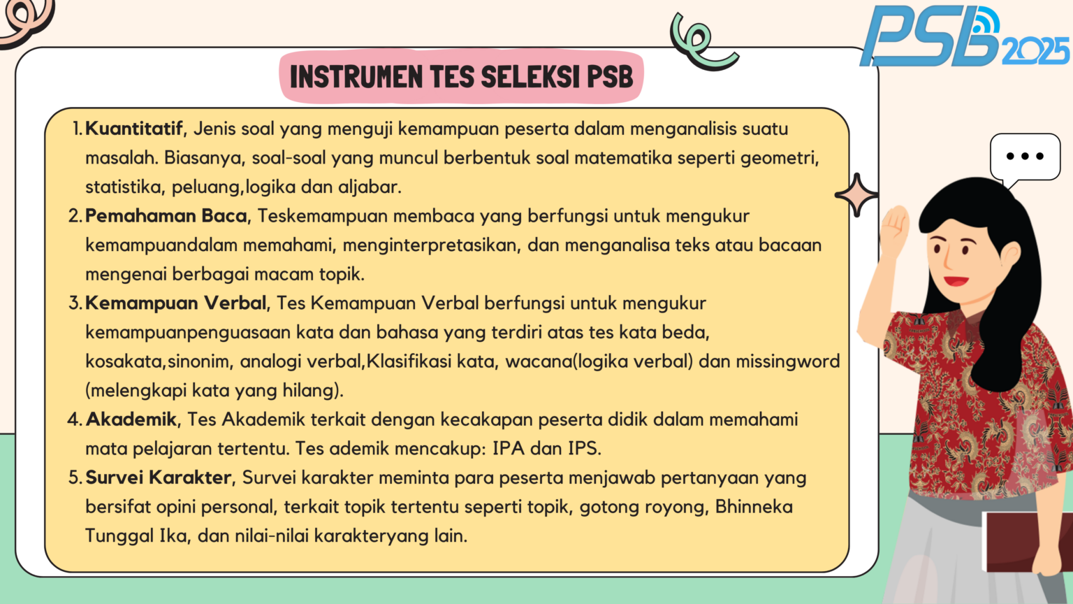 Info PSB Tes 2025 SMA Labschool – PSB Labschool UNJ